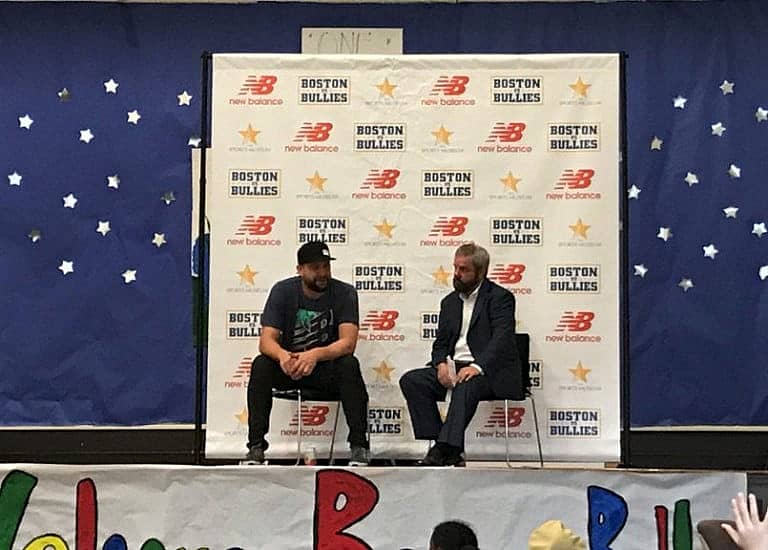 Brian Johnson at Edward Everett Elementary School - The Sports Museum